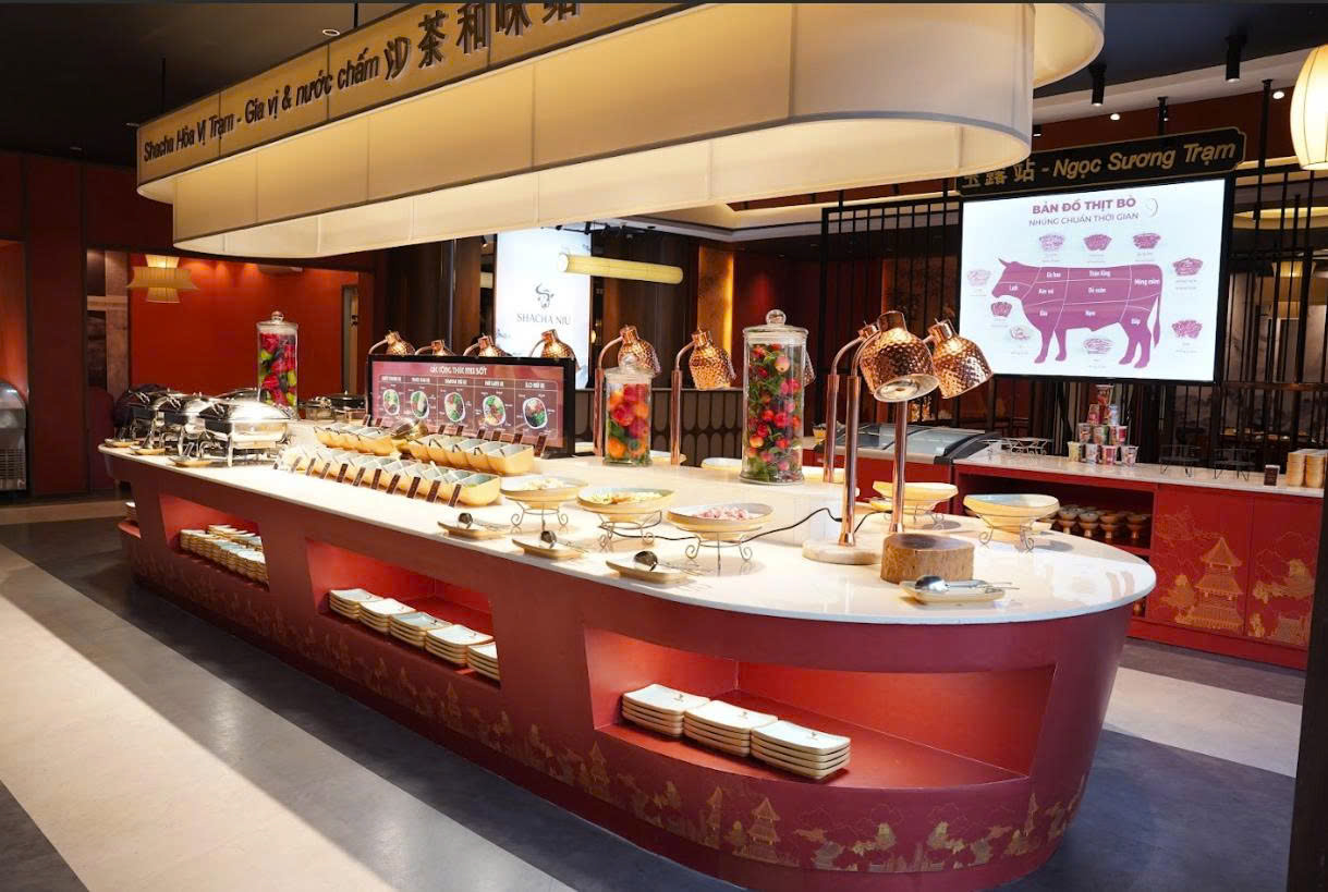 SHACHA NIÚ Lương Định Của - Nhà Hàng Buffet Lẩu bò tươi Triều Châu